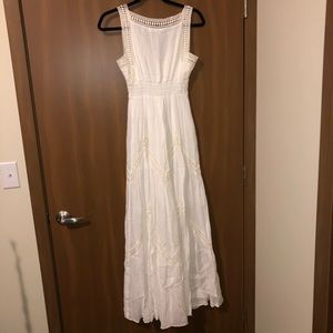 Max Studio | Dresses | White Long Dress | Poshmark